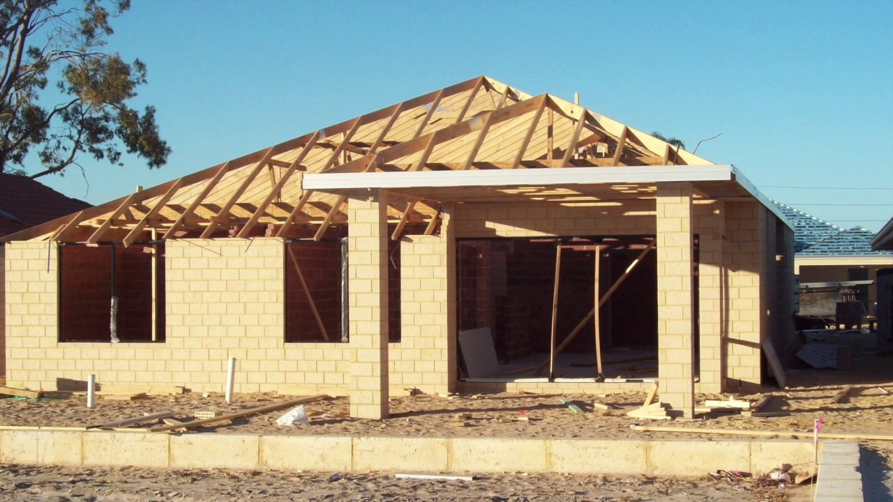 Home Extensions Perth - New Roof Construction - YouTube