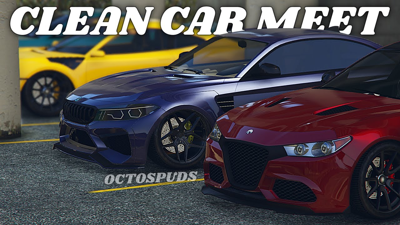 GTA 5 CLEANEST CAR MEET LIVE 97 | HUGE CLEAN CAR SHOW EVENT | CRUISING ...