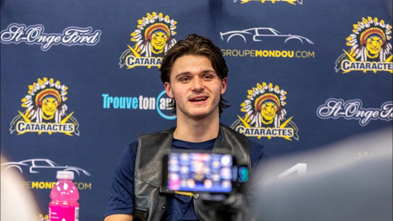 Félix Lacerte et Daniel Renaud en entrevue d’après-match. 🎥⚡️ - YouTube