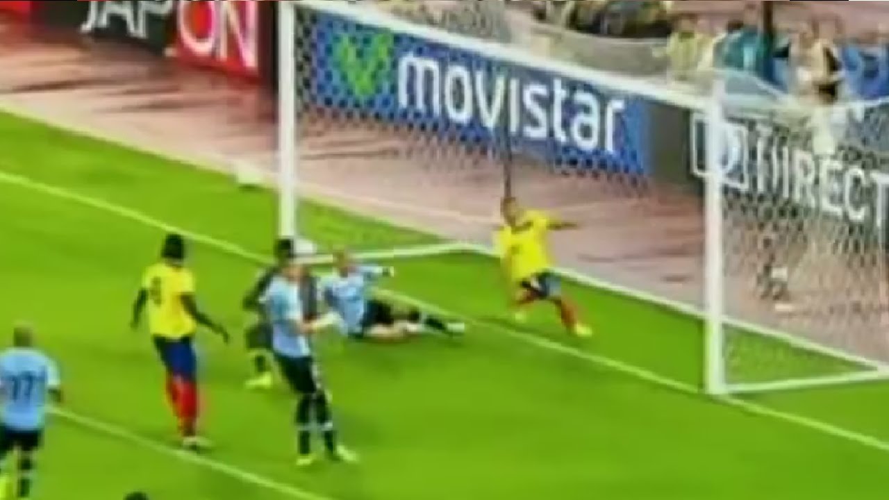 Ecuador 1 - Uruguay 0 ( Narracion de Alfonso Lazo ) - YouTube