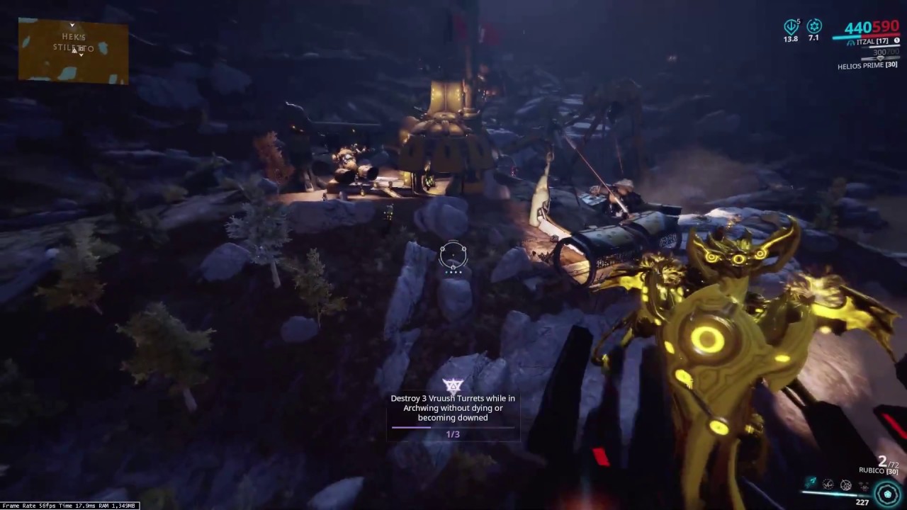 Warframe Pistol Riven Mod (Destroy 3 Vruush Turrets while..) - YouTube