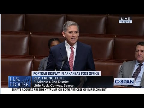 Rep. French Hill Speaks in Favor of the Scipio Jones Post Office ...