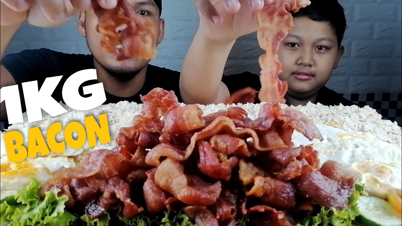 1KG BACON MUKBANG | BACONSILOG | MUKBANG PHILIPPINES WITH ...