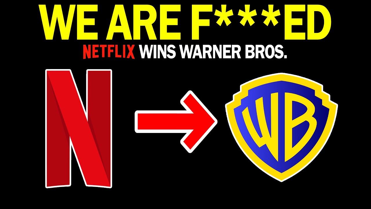 NETFLIX OWNS EVERYTHING NOW! Warner Bros. Discovery $82B Deal - YouTube