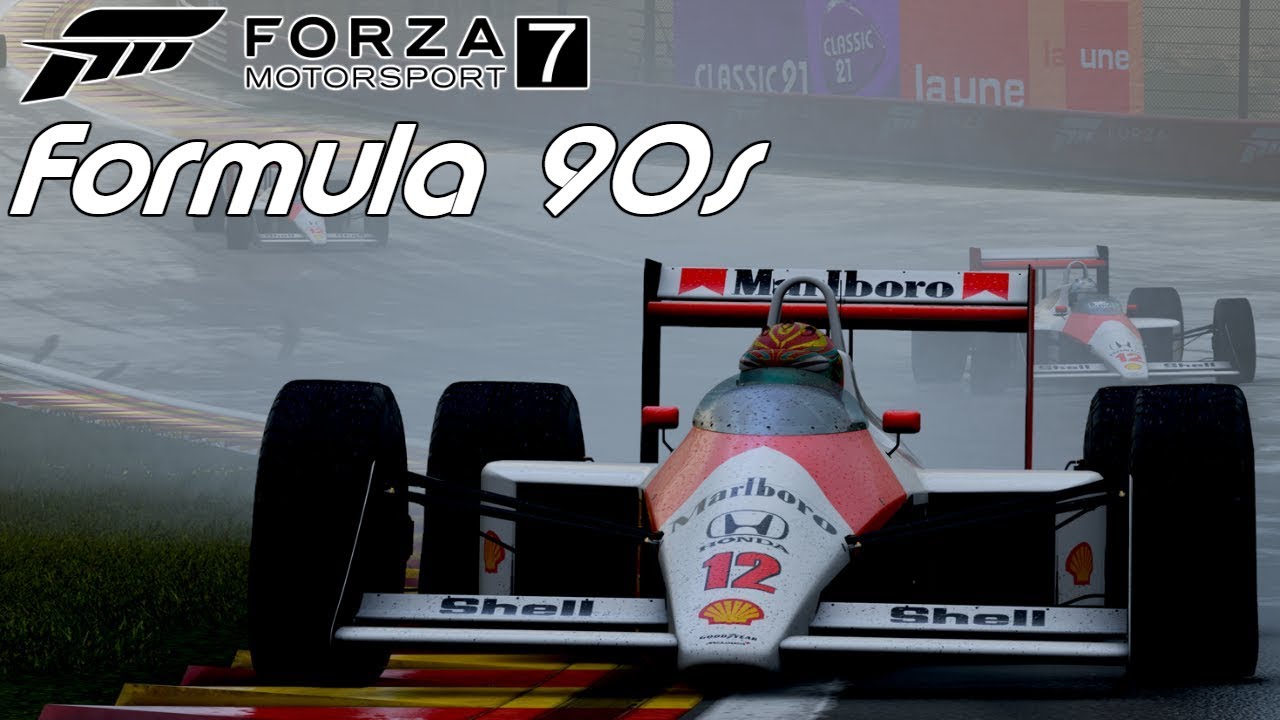 Forza Motorsport 7: [Career] Forza Driver's Cup Formula 90s - YouTube