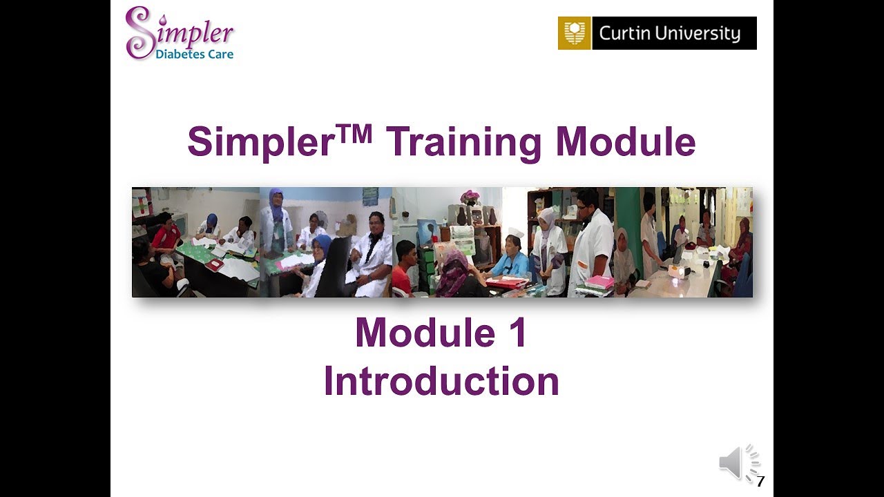 Module 1: Simpler Training Program - YouTube