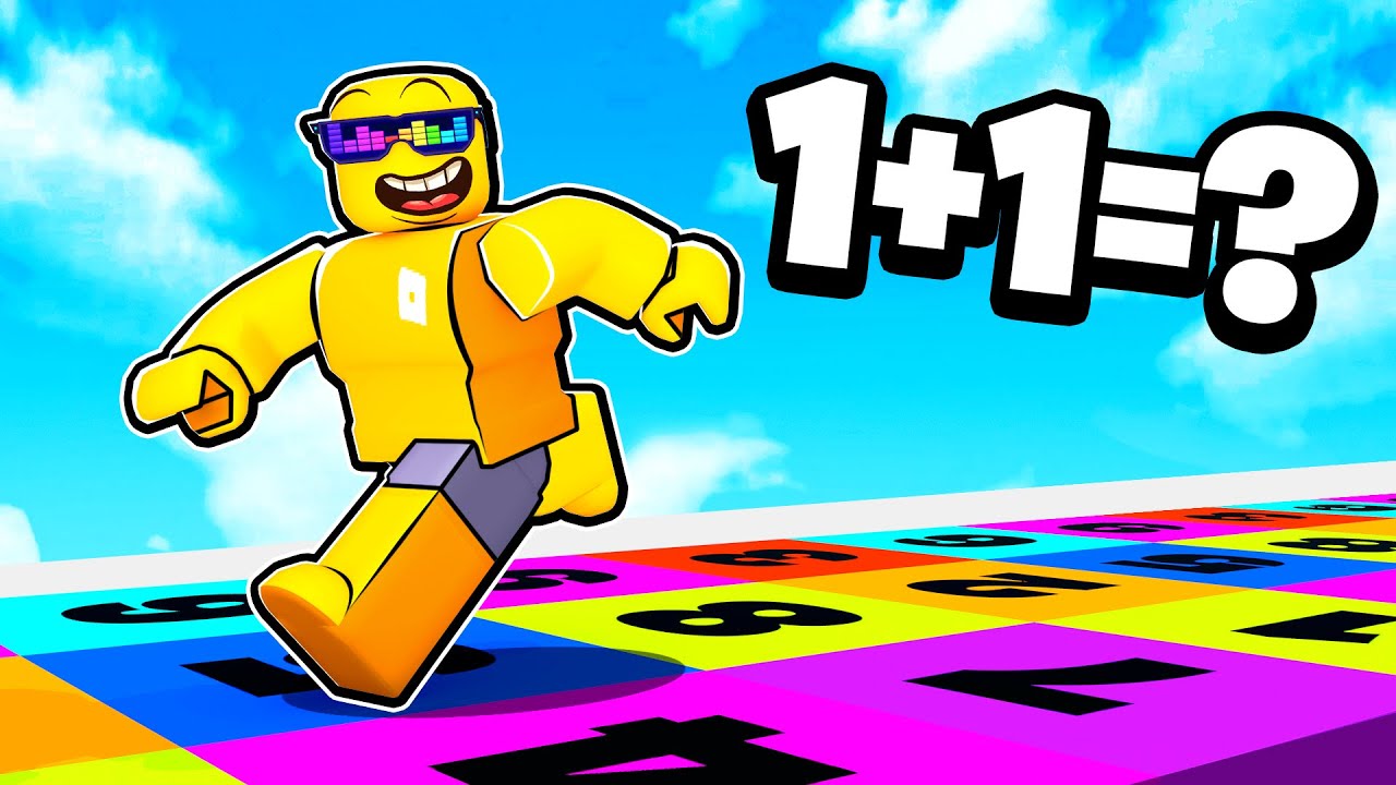 ROBLOX MATH ESCAPE 1 + 1 = ? - YouTube