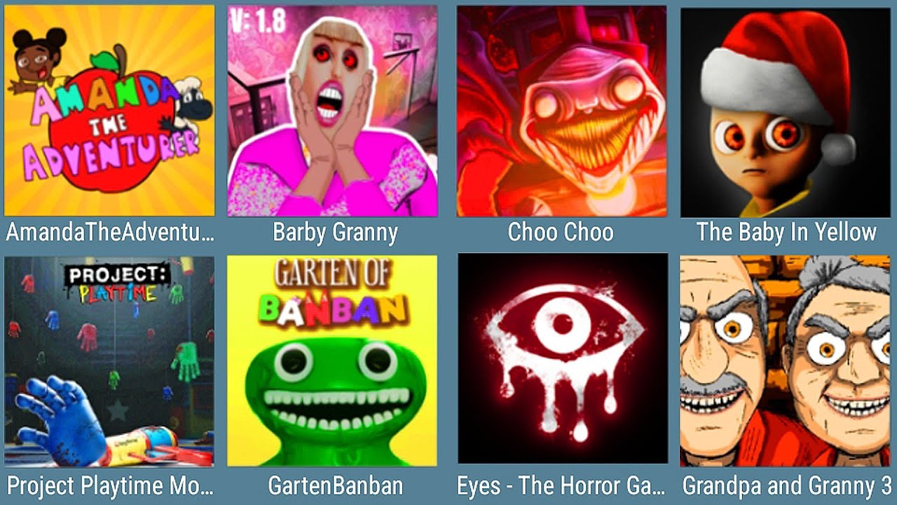 Amanda The Adventure,Barby Granny,Choo Choo,The Baby In yellow,Project ...