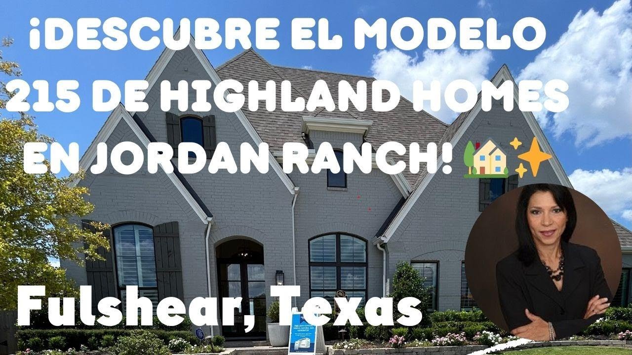 ¡Descubre el Modelo 215 de Highland Homes en Jordan Ranch! 🏡 - YouTube