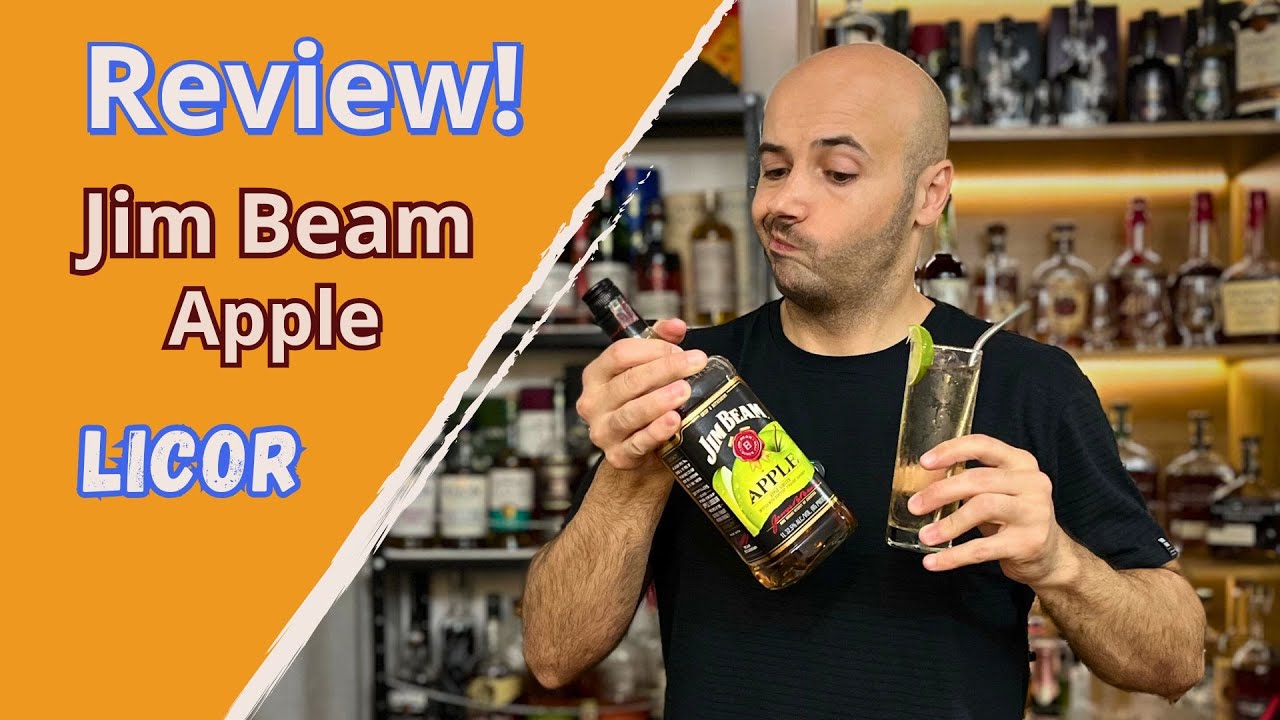 Licor do Jim Beam com sabor de maçã é bom? - YouTube
