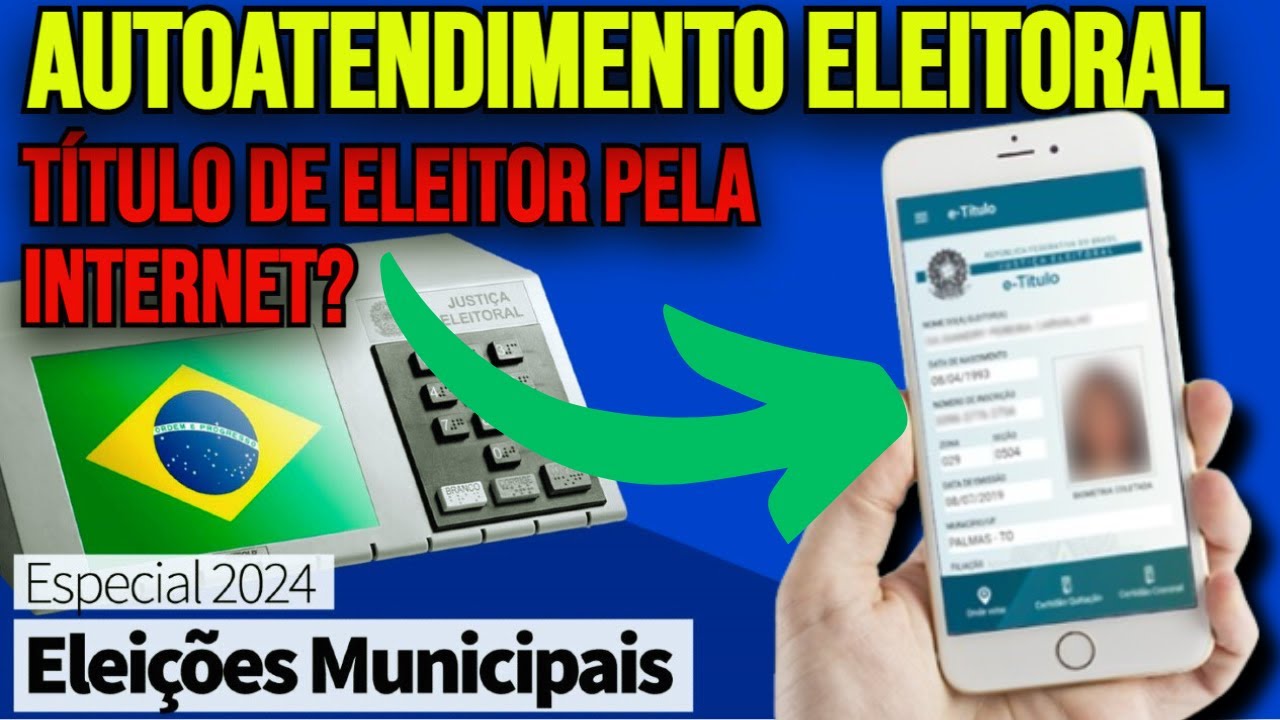 COMO TIRAR TITULO ELEITOR DIGITAL ONLINE? TUTORIAL - 2024 - YouTube