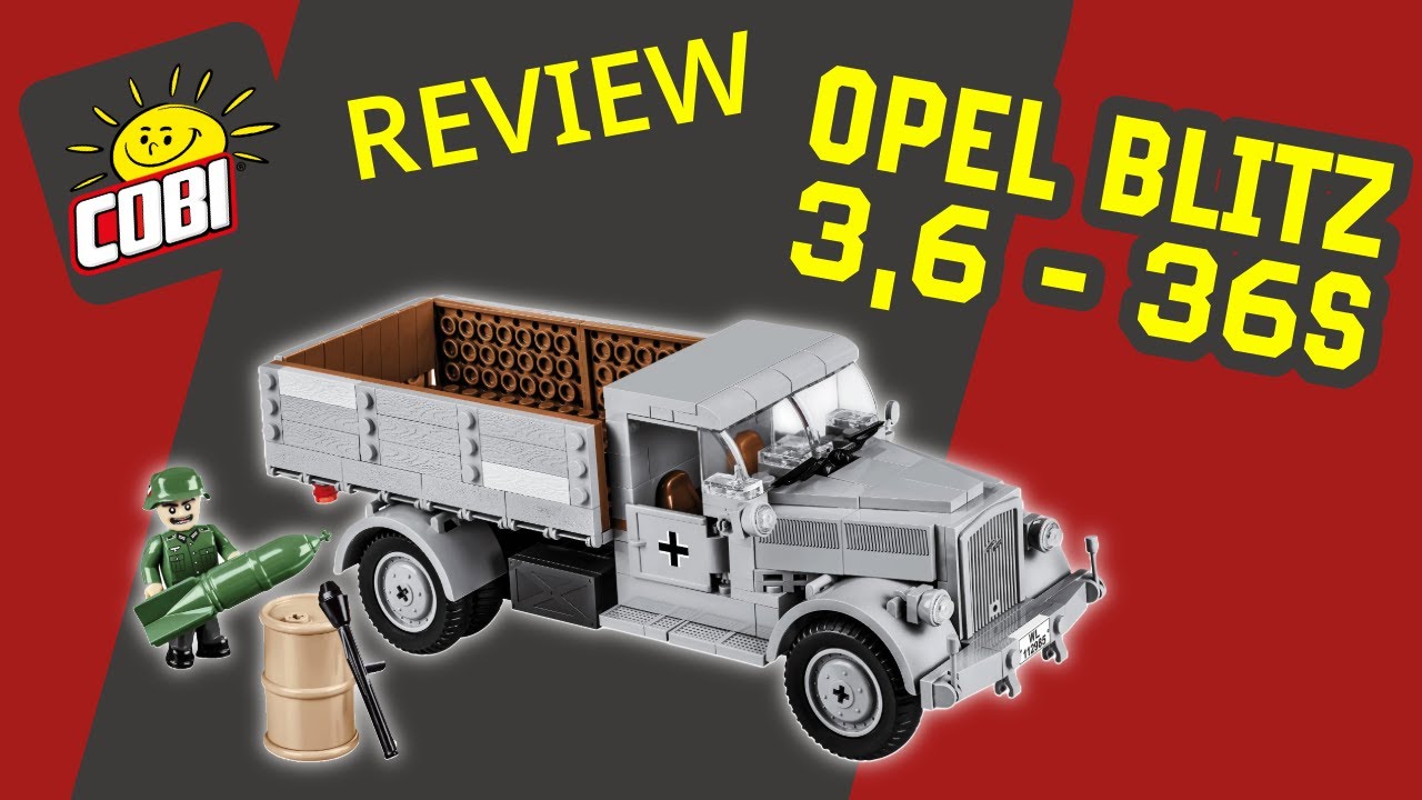 Opel Blitz 3,6 - 36S - COBI - 2449 - Unboxing, Aufbau, Fazit - Deutsch ...