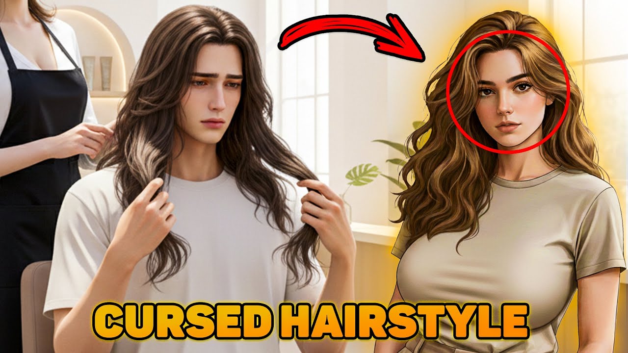 Cursed New Hairstyle Changed His Life | TG TF Transformation Story ...