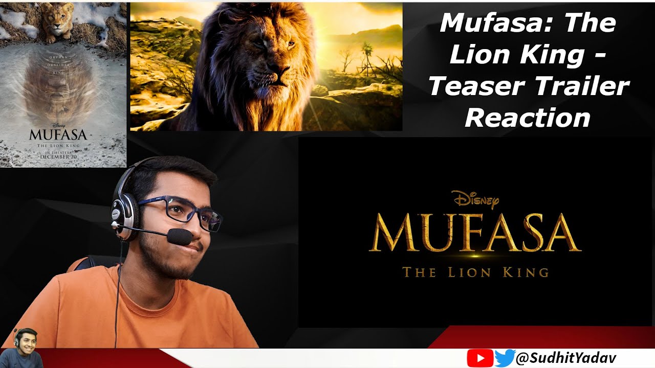Mufasa: The Lion King Teaser Trailer Reaction | The Story Of An Orphan ...