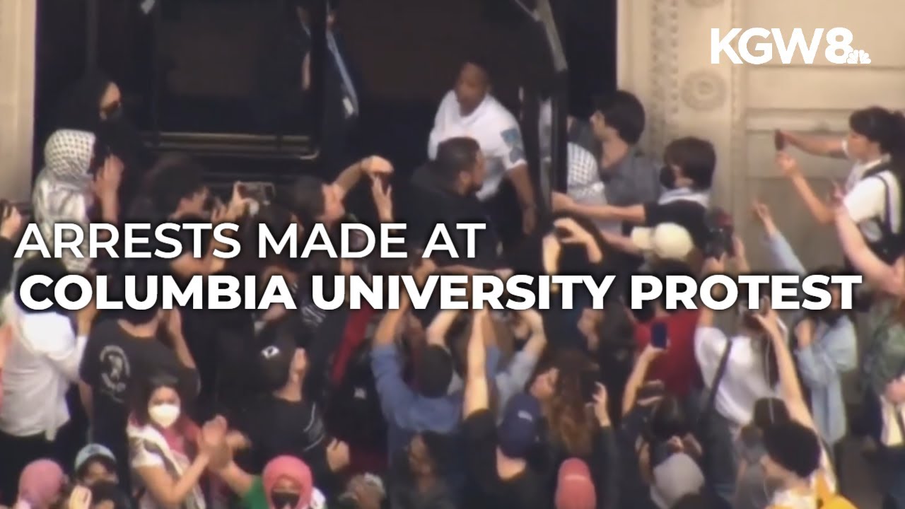 At least 80 people detained at Columbia University pro-Palestinian ...