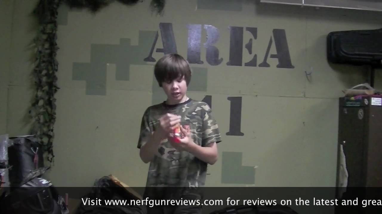 Nerf N-Strike Secret Strike AS-1 Review- Nerf's Sneaky Sidearm - YouTube