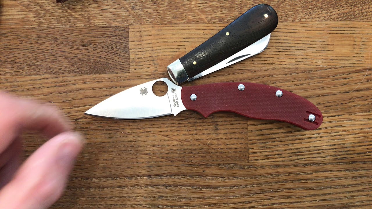 Spyderco UKPK - Heinnie Haynes edition - YouTube