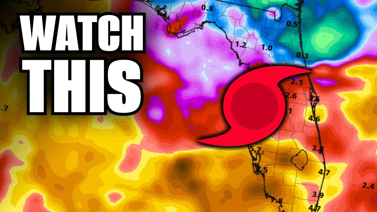 Watch this Florida Flood Threat Closely... Tropical Update - YouTube