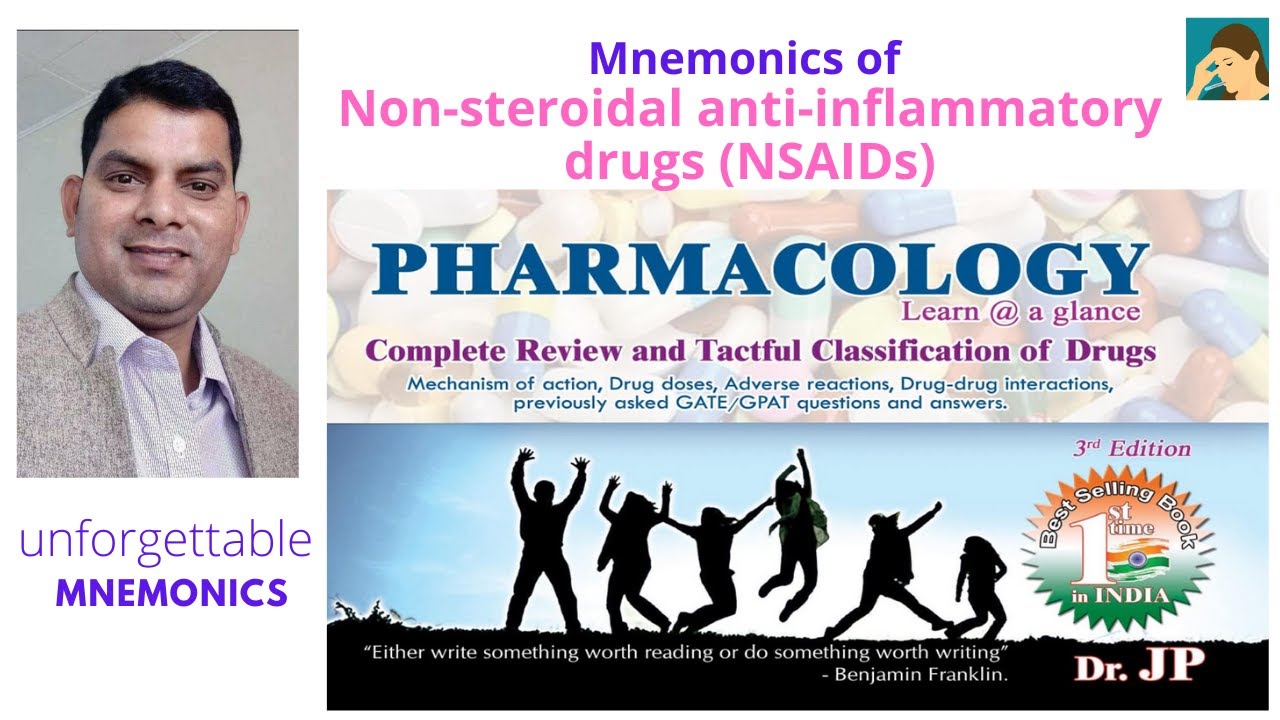 NSAID's classification Mnemonics|| Best ever classification tricks ...