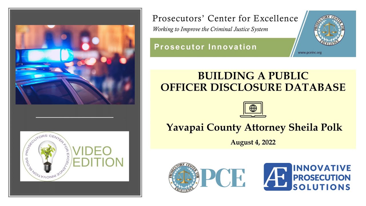 Public Police Conduct Disclosure Website - YouTube