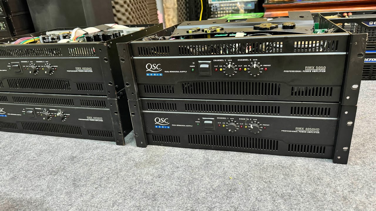 QSC RMX 4050HD đẹp zin giá 15 triệu QSC5050 đẹp zin giá 17 triệu, bảo ...