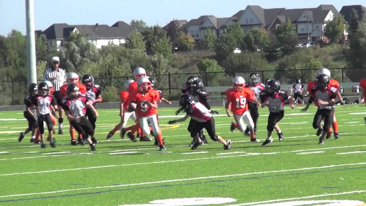 Markham RAIDERS vs.York Simcoe-Newmarket Bucs (ATOM) Highlights - YouTube