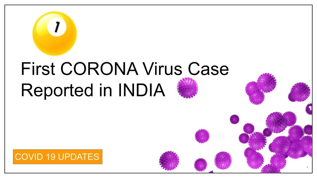 First corona virus case reported in India | Kerala student find ...