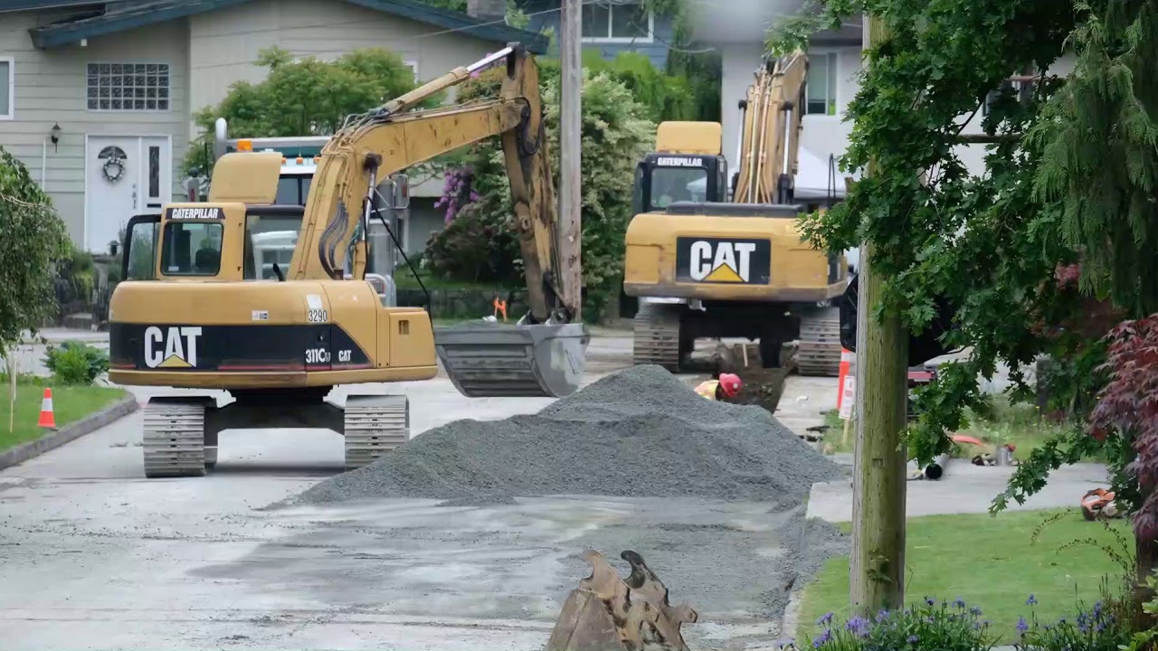 Road Construction Timelapse, 2020-05-20 - YouTube
