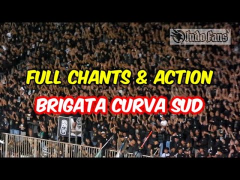 FULL CHANTS & ACTION BRIGATA CURVA SUD (BCS) PSS SLEMAN VS PERSIJA ...