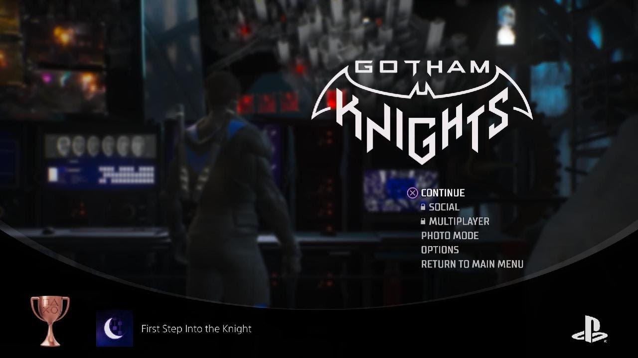 Unlock the 'First Step Into The Knight' Trophy in Gotham Knights - YouTube