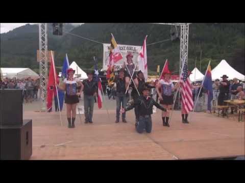 Flaggenparade - Wild West Girls e.V. and Boys - YouTube