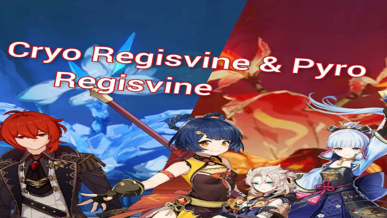 Genshin Impact Boss Battles Cryo Regisvine & Pyro Regisvine - YouTube