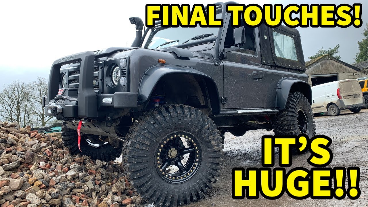 BUILDING A MASSSIVE SPECTRE INSPIRED DEFENDER 90!! - EPISODE 4 - YouTube