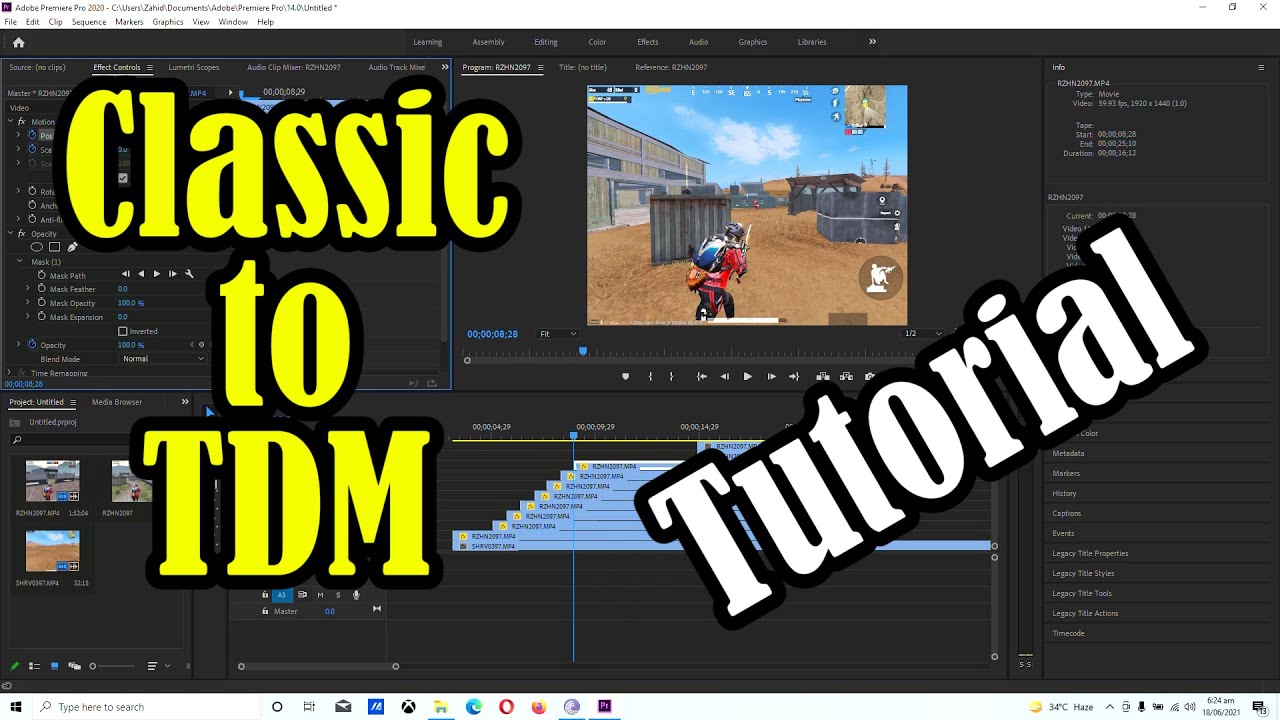Map Change from Classic to TDM Transition Tutorial - mvpzak Pubg Mobile ...