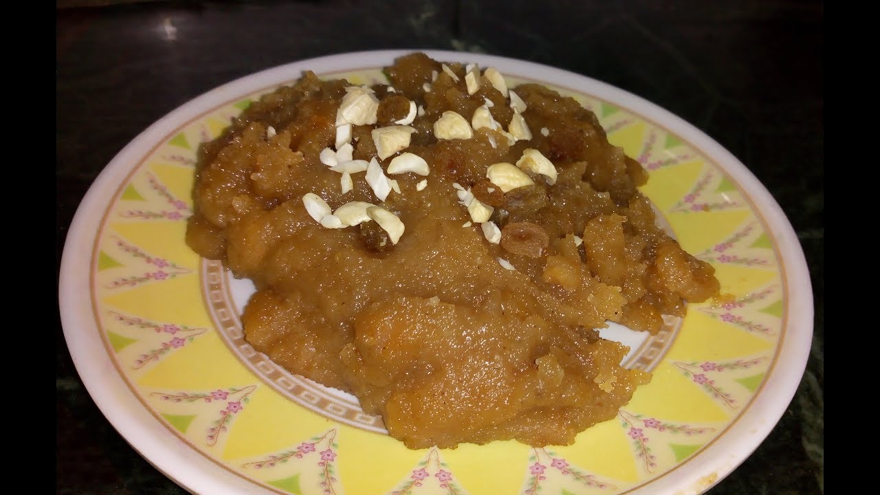 HALWA/MIX HALWA/सूजी व बेसन का हलवा - YouTube