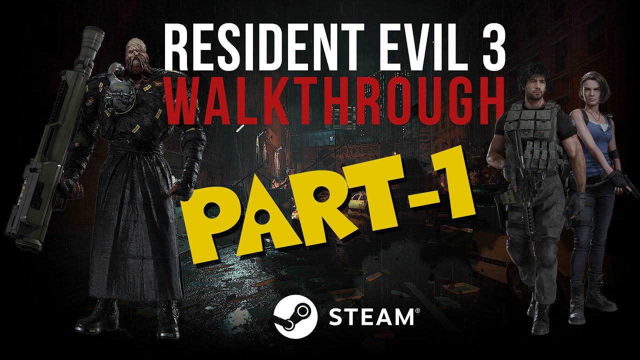 Resident Evil 3 PC Walkthrough Part 1 - YouTube