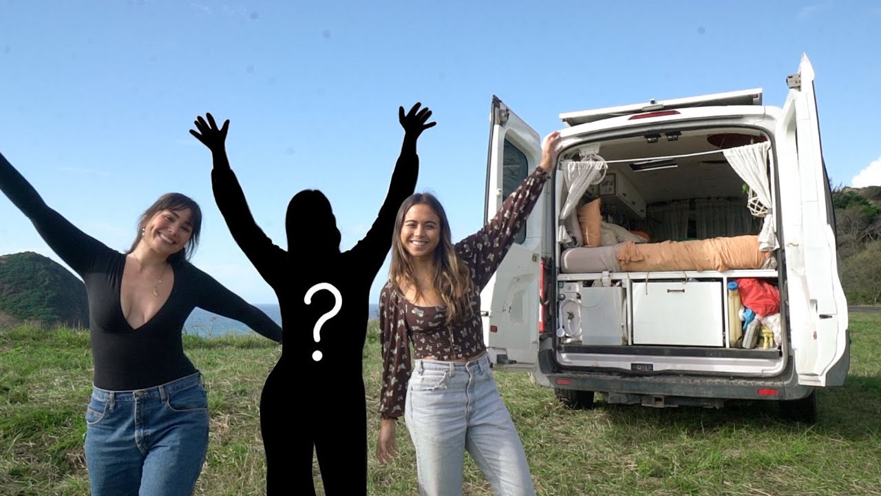 3 Girls Living in One Van - YouTube
