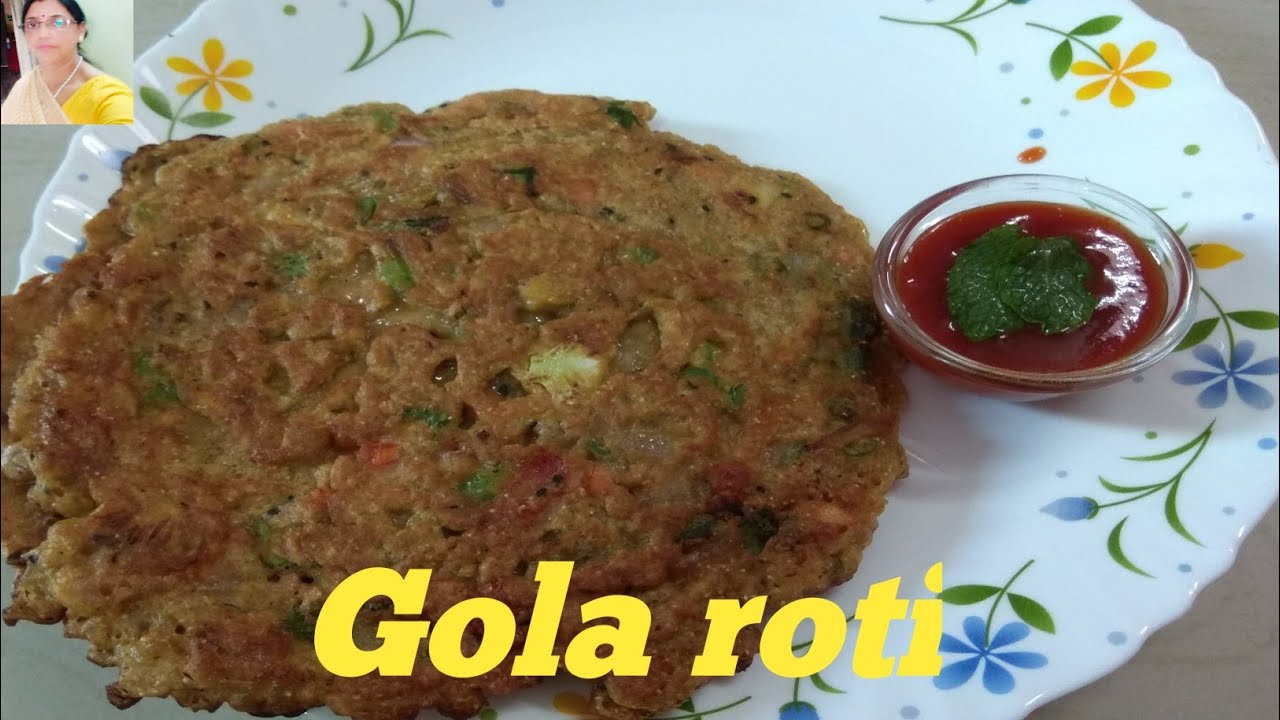 Gola Roti Recipe। Quick and Easy Breakfast Recipe । Breakfast Recipe ...