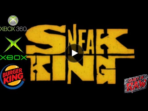 Burger King's Sneak King, XBOX gameplay. - YouTube