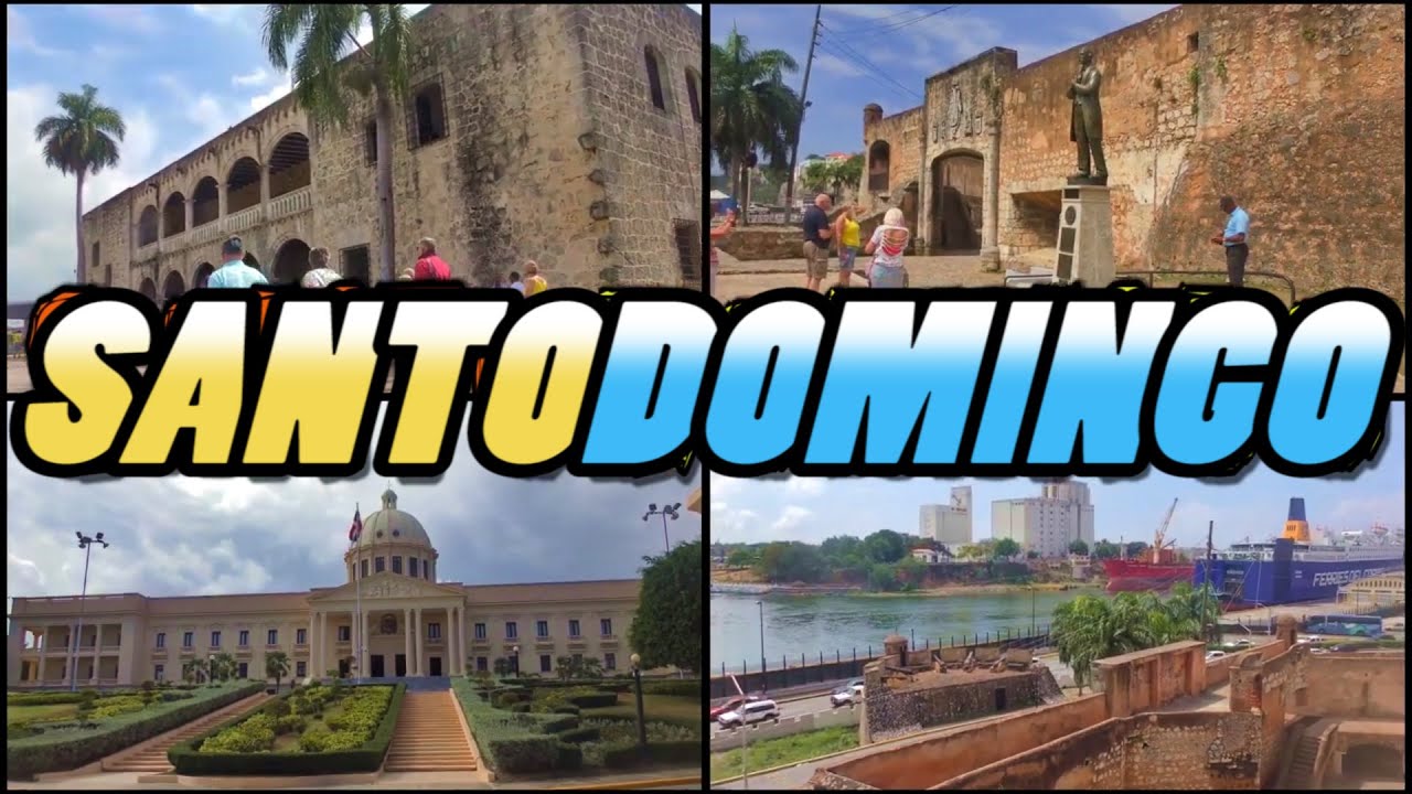 SANTO DOMINGO Colonial Zone - Dominican Republic (4k) - YouTube