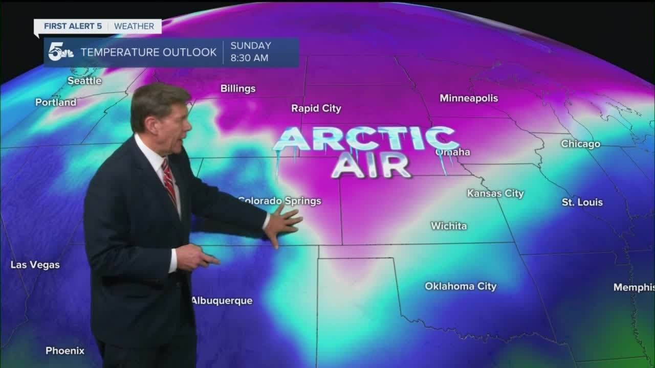 Cold & breezy on Wednesday, with areas of light snow possible - YouTube