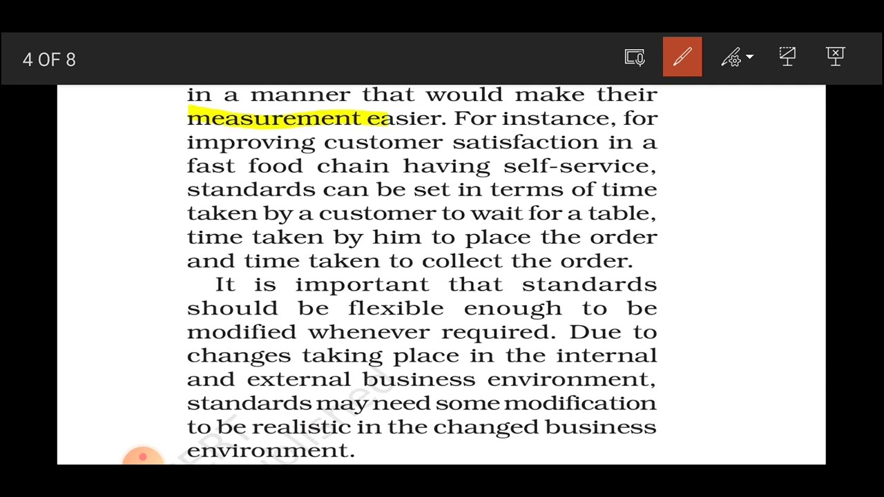 controlling process || ncert || class 12 business studies || part 1 ...