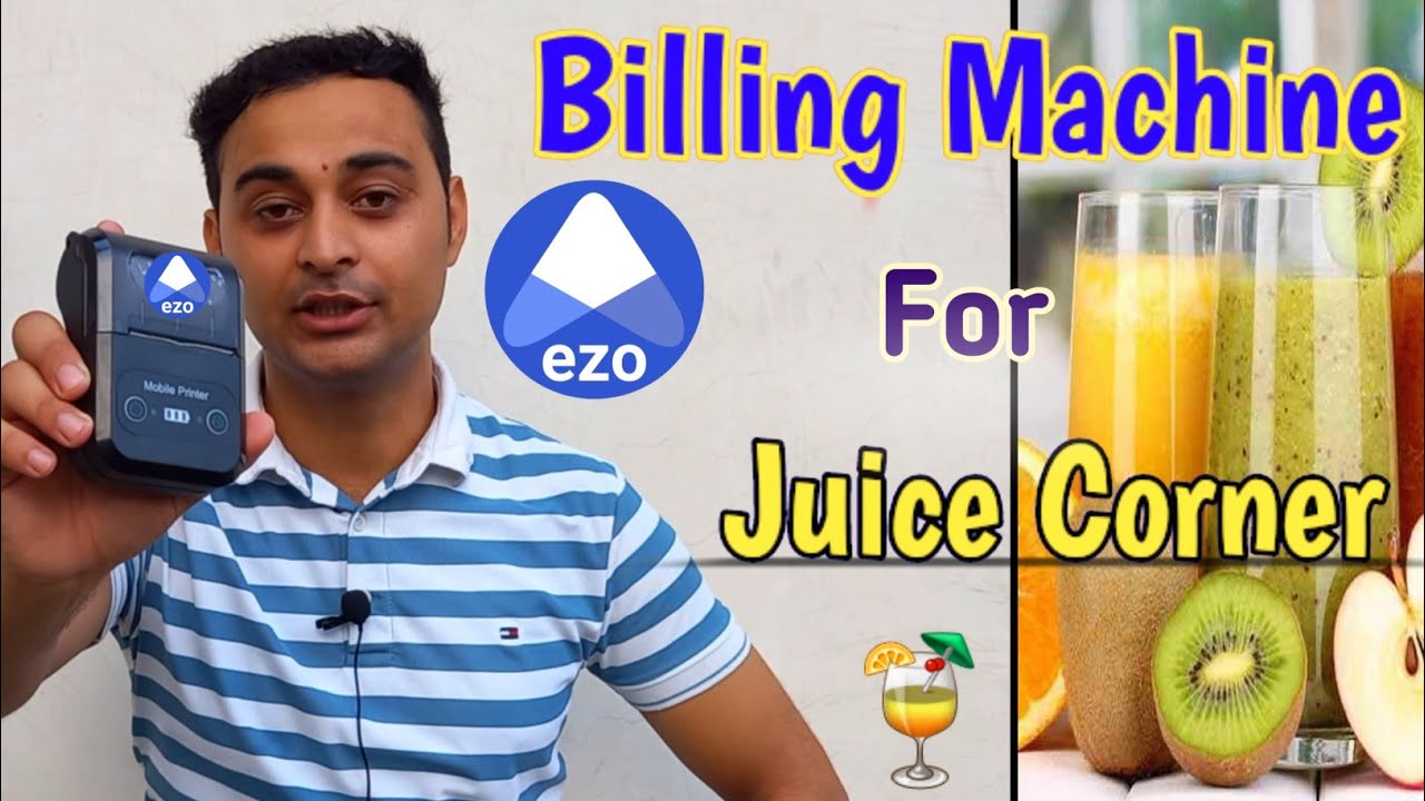 Ezo billing machine || 2 click me professional bill || chhoti Ezo ...