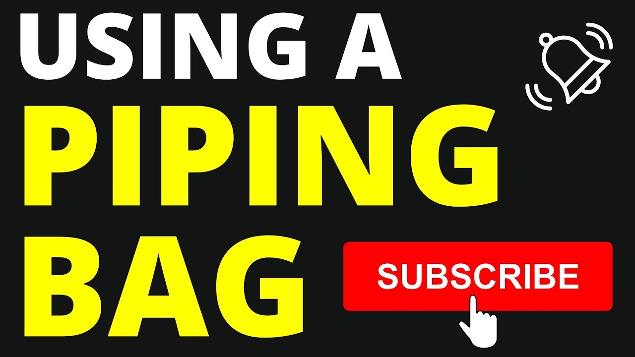 Piping Bag For Vegetable Purees - YouTube