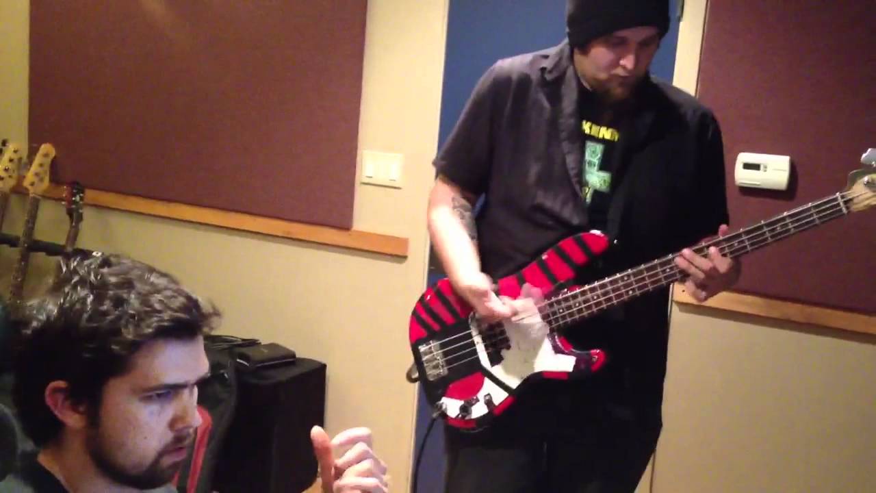 Jeff records bassline for "Bad To Worse" - YouTube