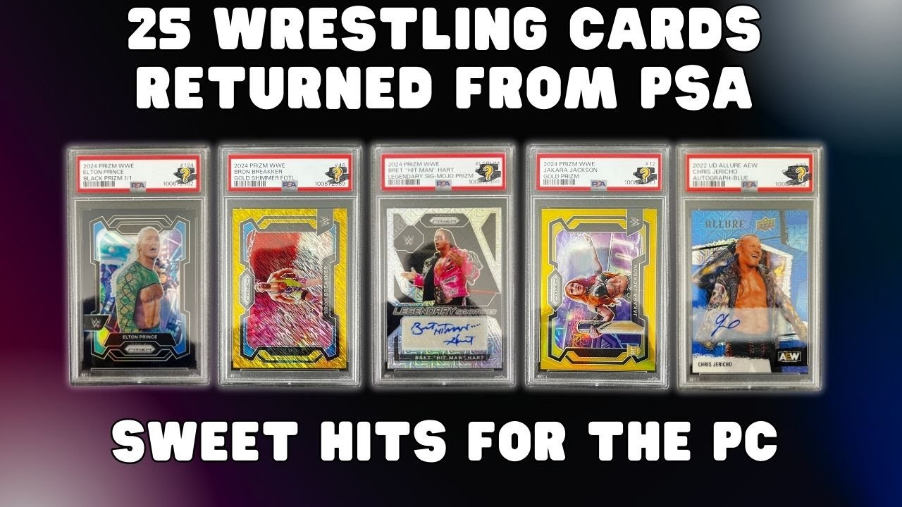 25 Cards Just Returned from PSA - YouTube