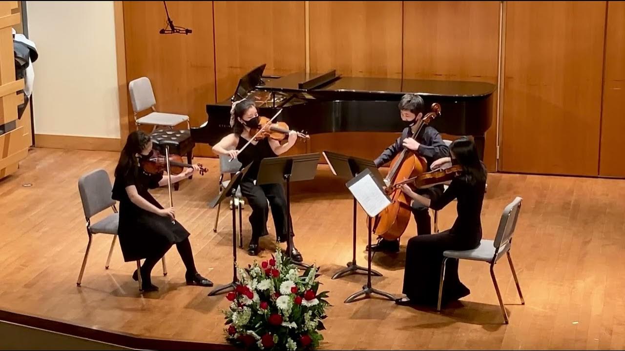 Dvořák String Quartet no. 13 in G Major Op. 106 I. Allegro moderato - YouTube