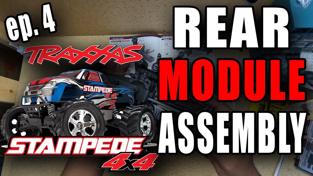LukeShop Episode 4: Traxxas Stampede Unassembled Kit | Rear Module ...