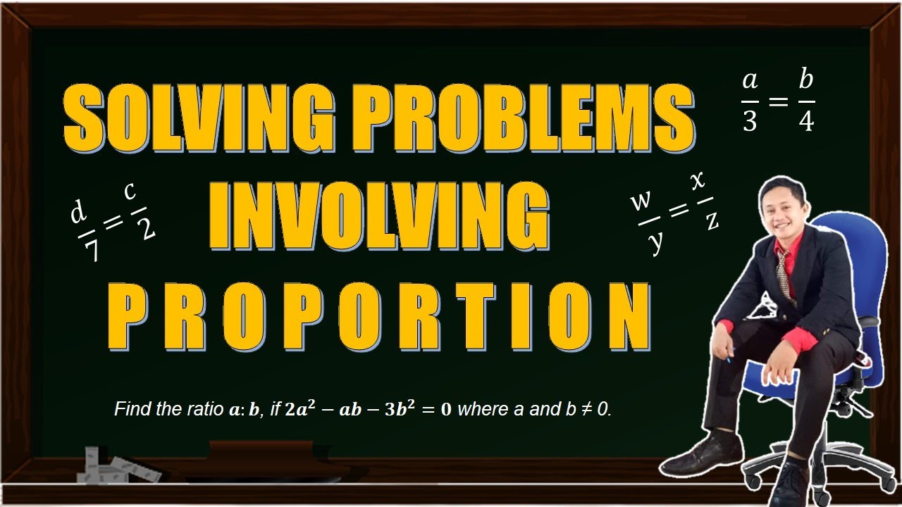 Solving Problems Involving Proportions - YouTube