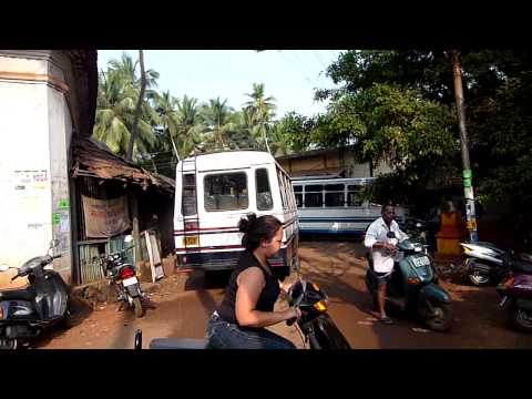 Chapora Goa India Main Street - YouTube